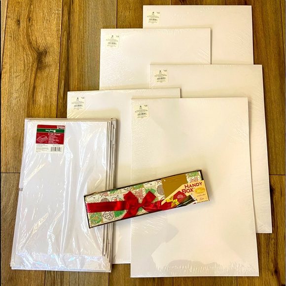 Target | Holiday | Nwts Set Of 3 Total Gift Boxes Plus 1 Wine Gift Box ...